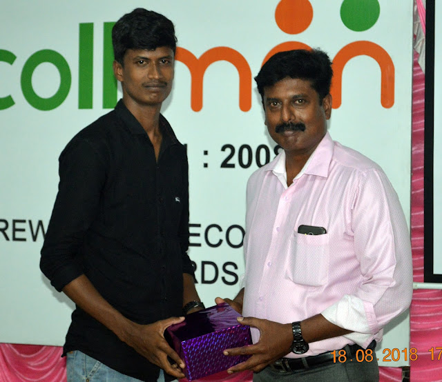 COLLMAN SERVICES REWARDS & RECOGNITION AWARDS - JULY 2018