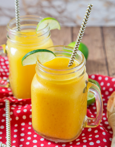 MANGO LIME SMOOTHIE #drink #Fresh drinks