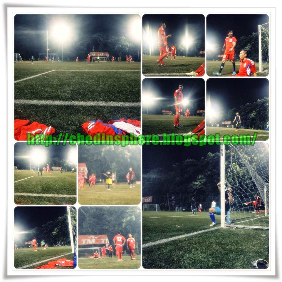 .chedinsphere.: Intern FC lawan Pilihan Media, Padang Turf FAM.