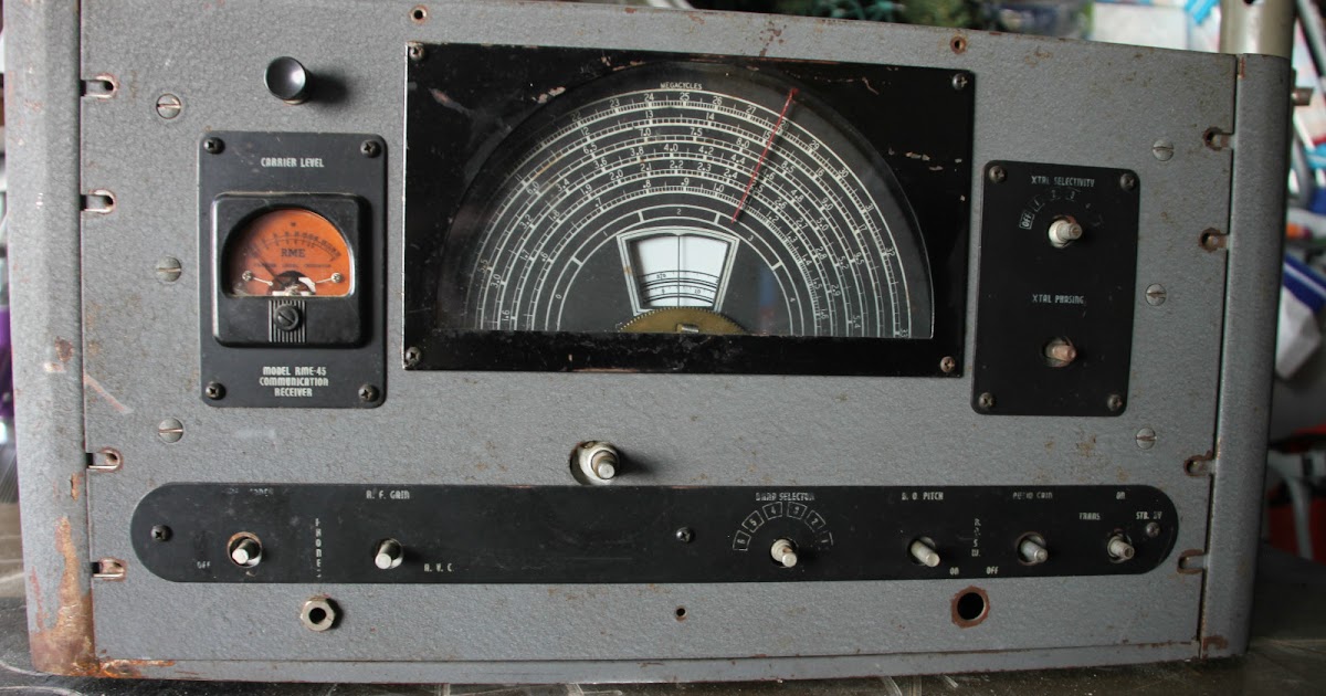 Steve's Eclectic Radio Blog: Flashback: RME-45