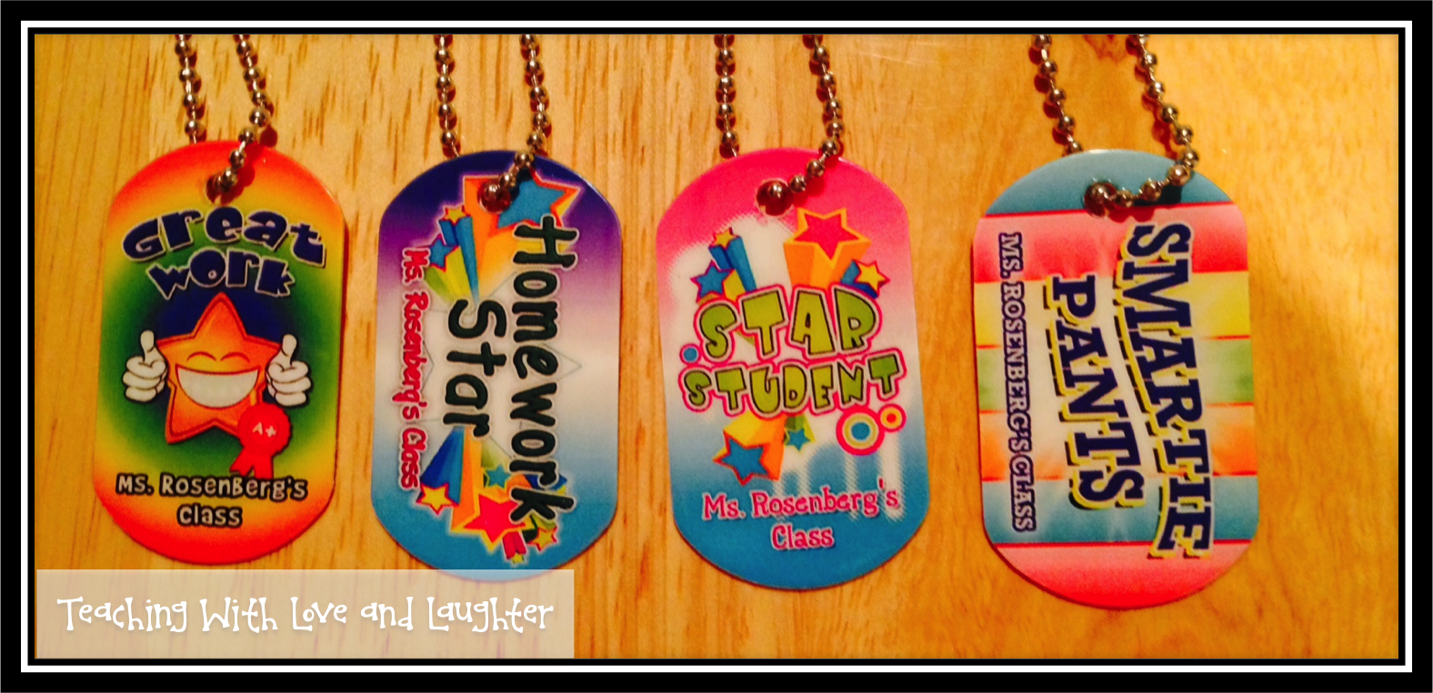 Teaching With Love and Laughter: Brag Tags Giveaway!