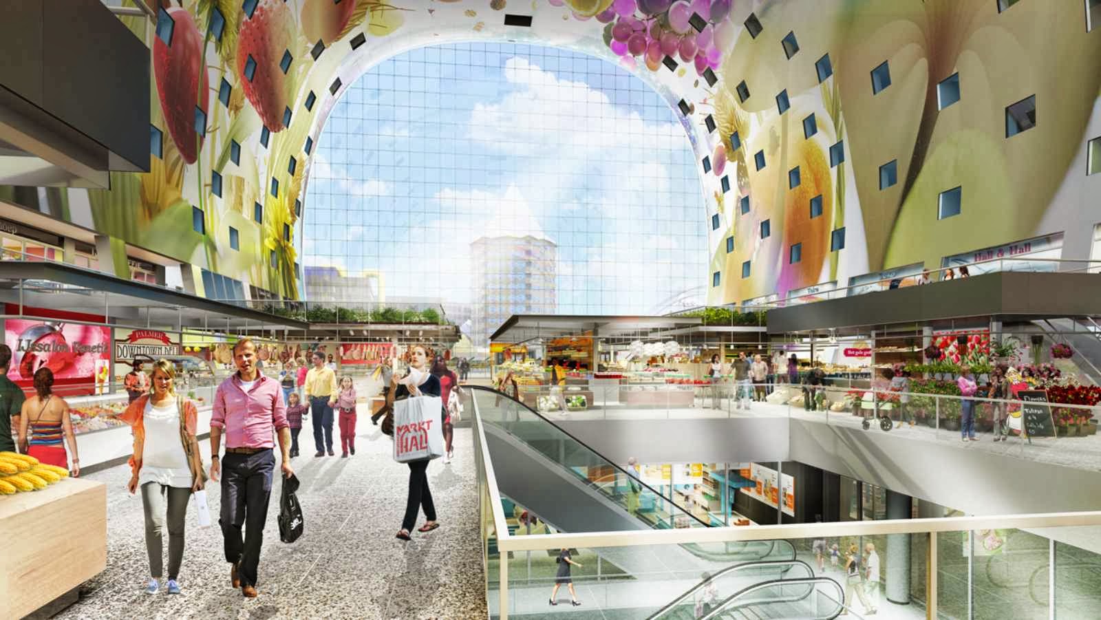 architecture now and The Future: MARKET HALL BY MVRDV