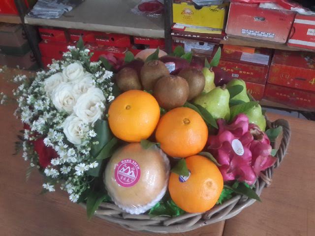 Parcel Buah Bunga seserahan unt Ibu Tanti Di Bandung | toko buah online ...