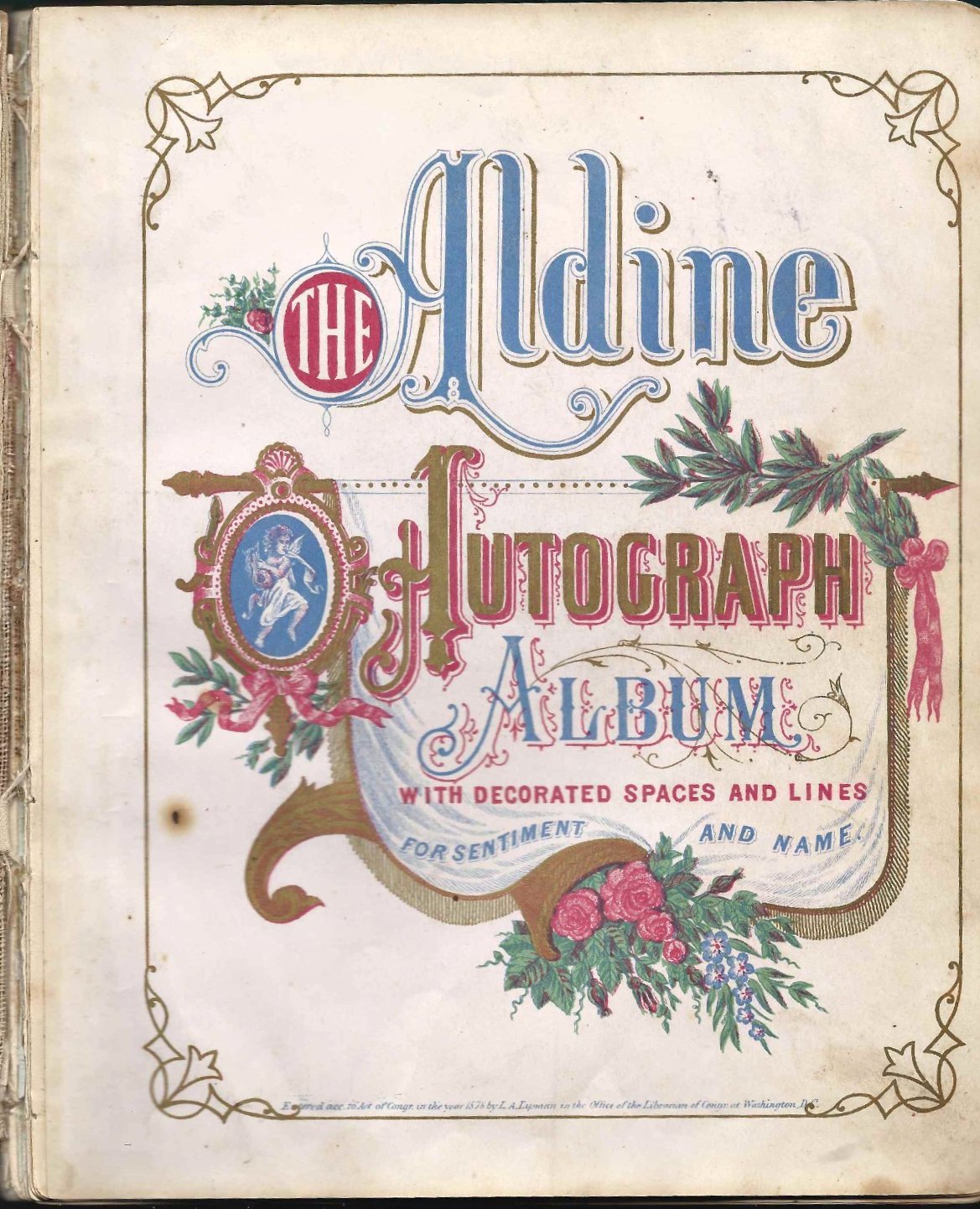 Heirlooms Reunited: 1880s Autograph Album of May Starr of Wilbur ...