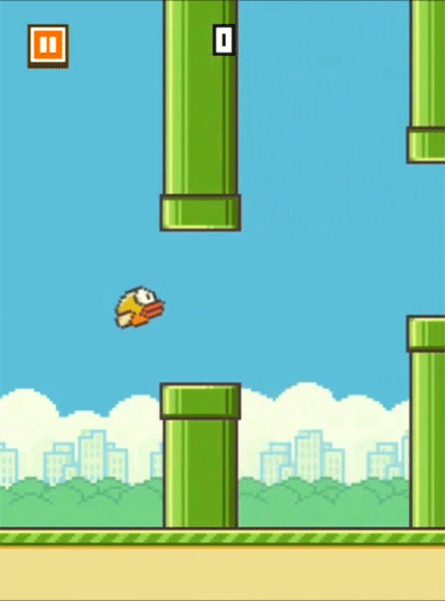 AKI GIFS: Gifs animados Flappy Bird