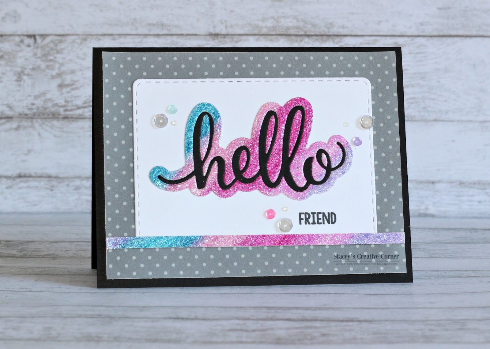 Stacey's Creative Corner: Hello Friend