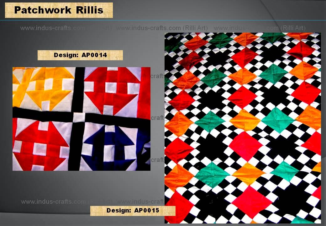 I AM PROUD TO BE SINDHI: DIFFERENT TYPES OF RILLI