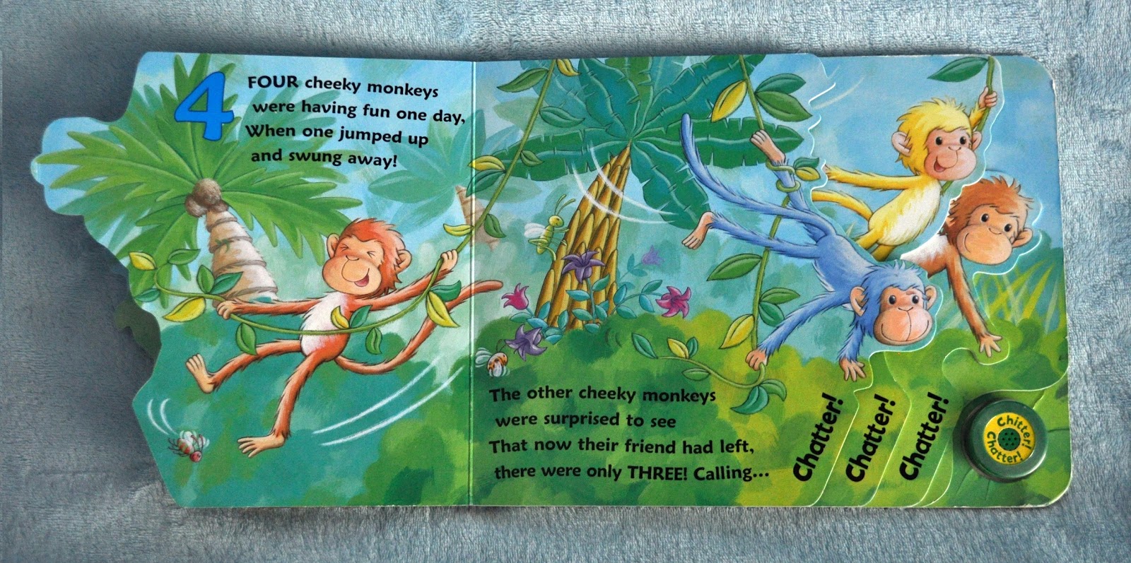 Twinkle Zoya - children booklets: Five Cheeky Monkeys