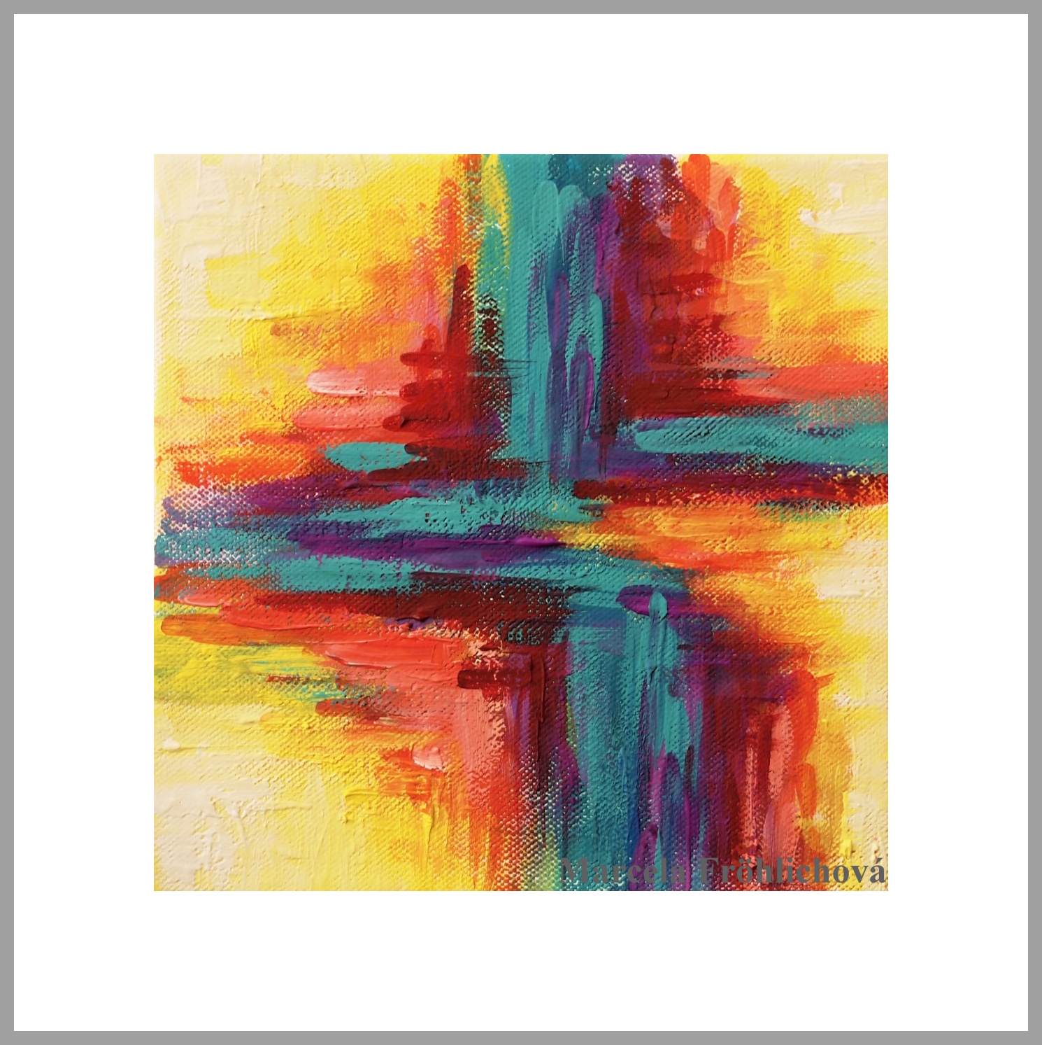 © Dreamdecor.cz: Tempera Abstraction No. 3