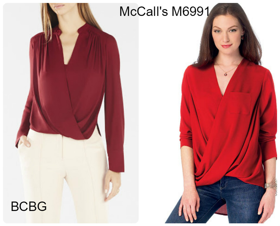 Monde's Threads: Fall Projects - Front Drape Blouse