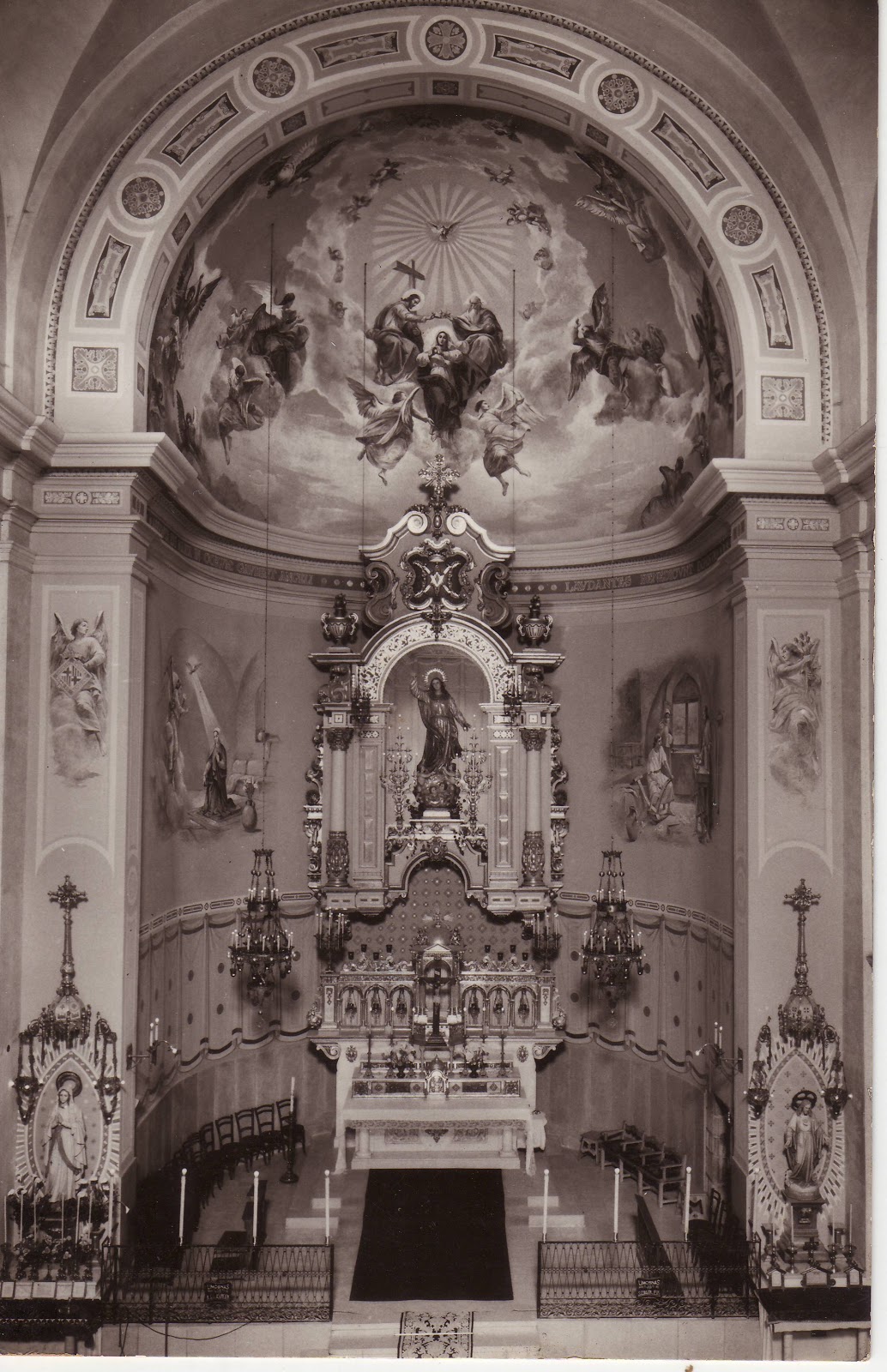 HISTÒRIA I MEMÒRIA CARDEDEU: POSTALS DE L’ESGLÉSIA DE SANTA MARIA DE ...