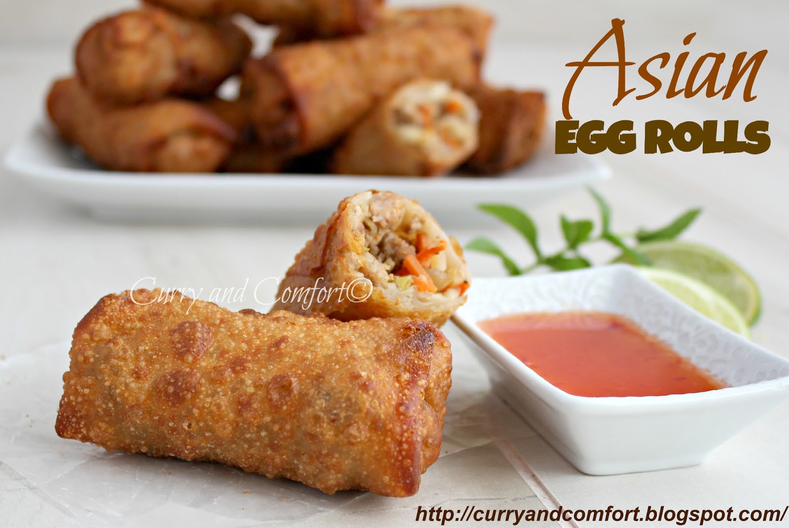 Kitchen Simmer: Savory Asian Egg Rolls (Throwback Thursdays)