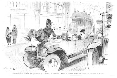Antiquarian Punch prints and cartoons: motoring cartoons from punch