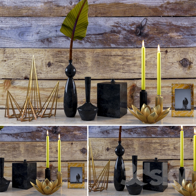 Interior decor objects collection free