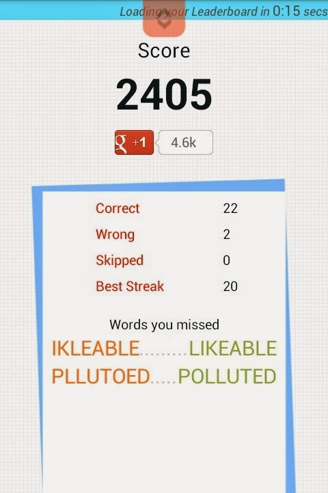 Android Gamify Word Shift Spell Skills Game Walkthrough