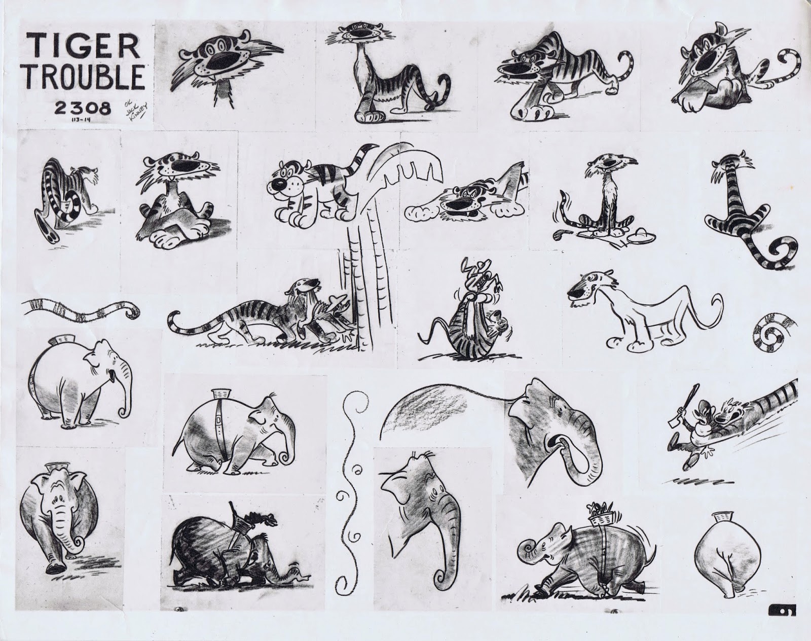 Deja View: Milt Kahl's Tigers