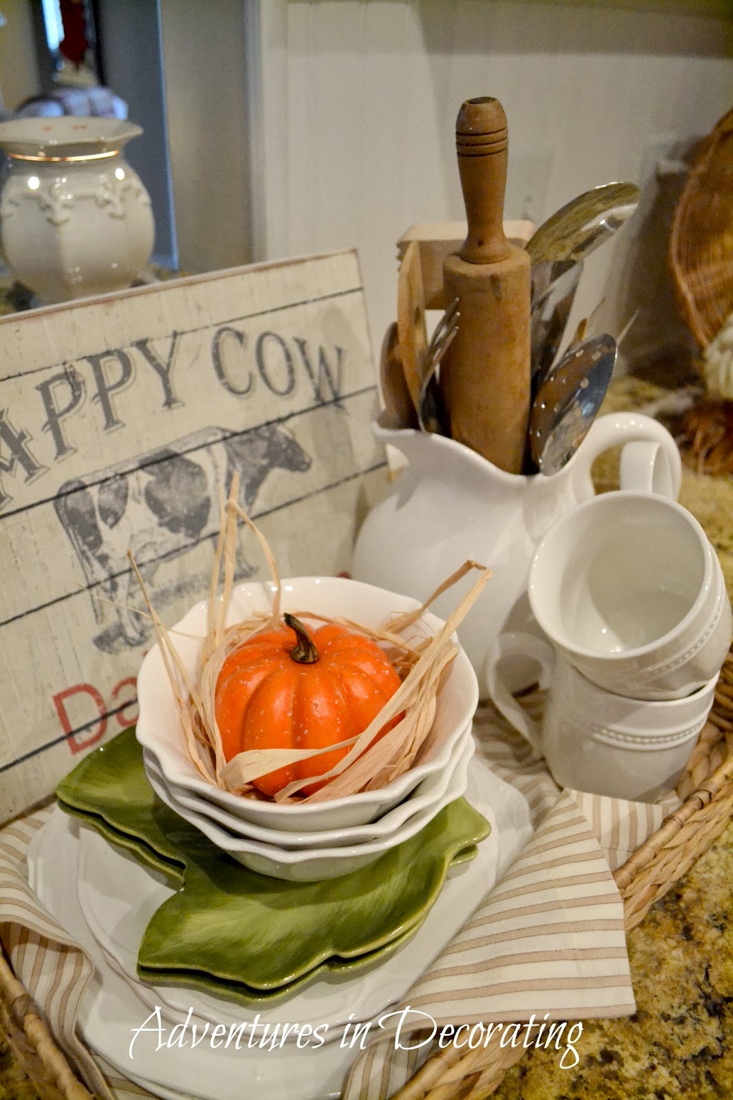 Adventures in Decorating: Our Fall Kitchen ...