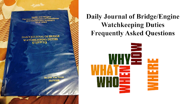 Daily Journal of Bridge/Engine Watchkeeping Duties Frequently Asked ...