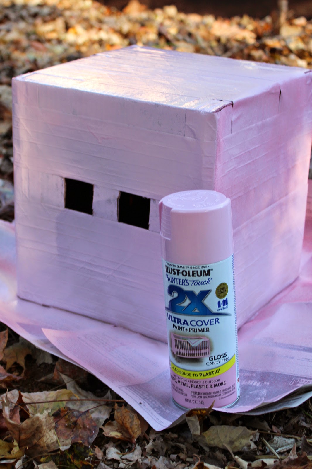 The Harris Sisters: DIY Minecraft Pig Costume