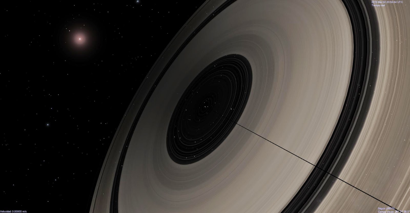 Los Artículos de Rudwolf: J1407b en Celestia