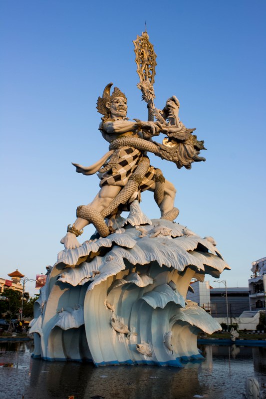 Indonesia As I "See": Patung Dewa Ruci at Nusa Dua , Denpasar , Indonesia