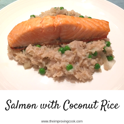 Salmon with Coconut Rice