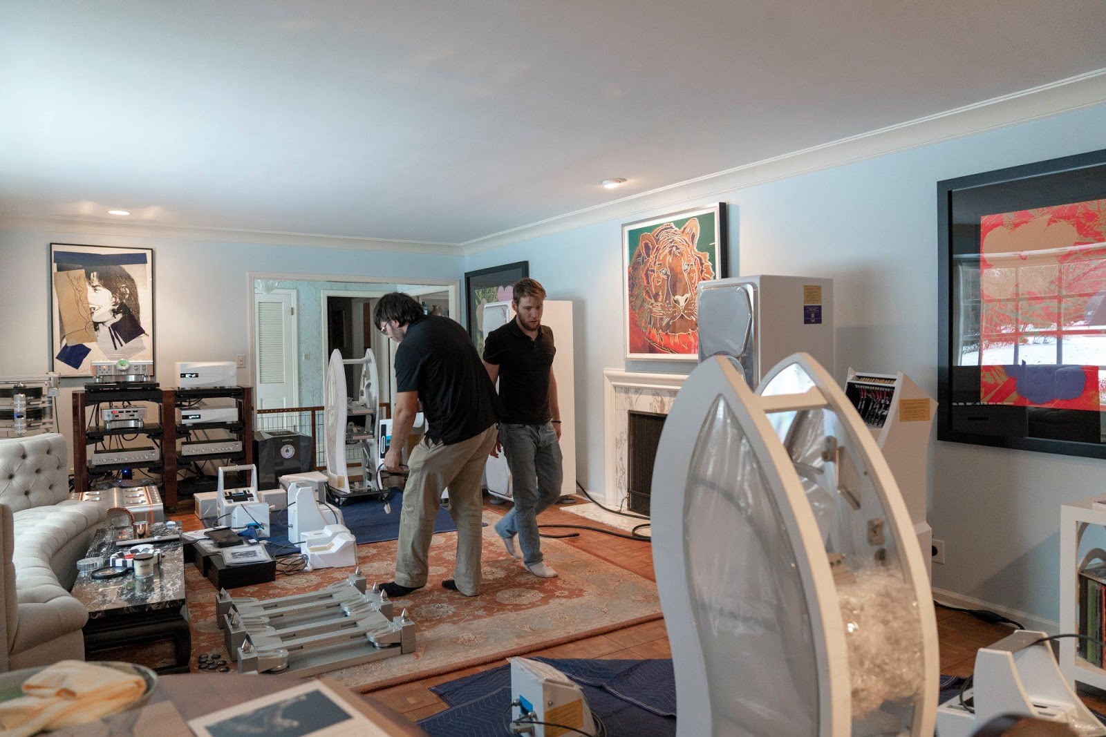 Wilson Audio WAMM Chronosonic installation – M & S | Ultimate High-Fidelity