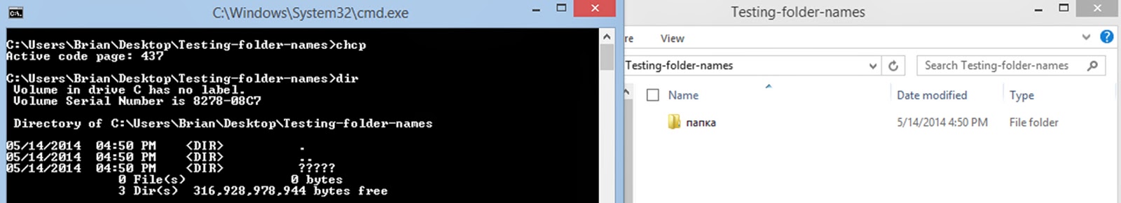 Brimor Labs Zeroaccess Windows Command Line Code Pages Alternate Data Streams Spaces In File