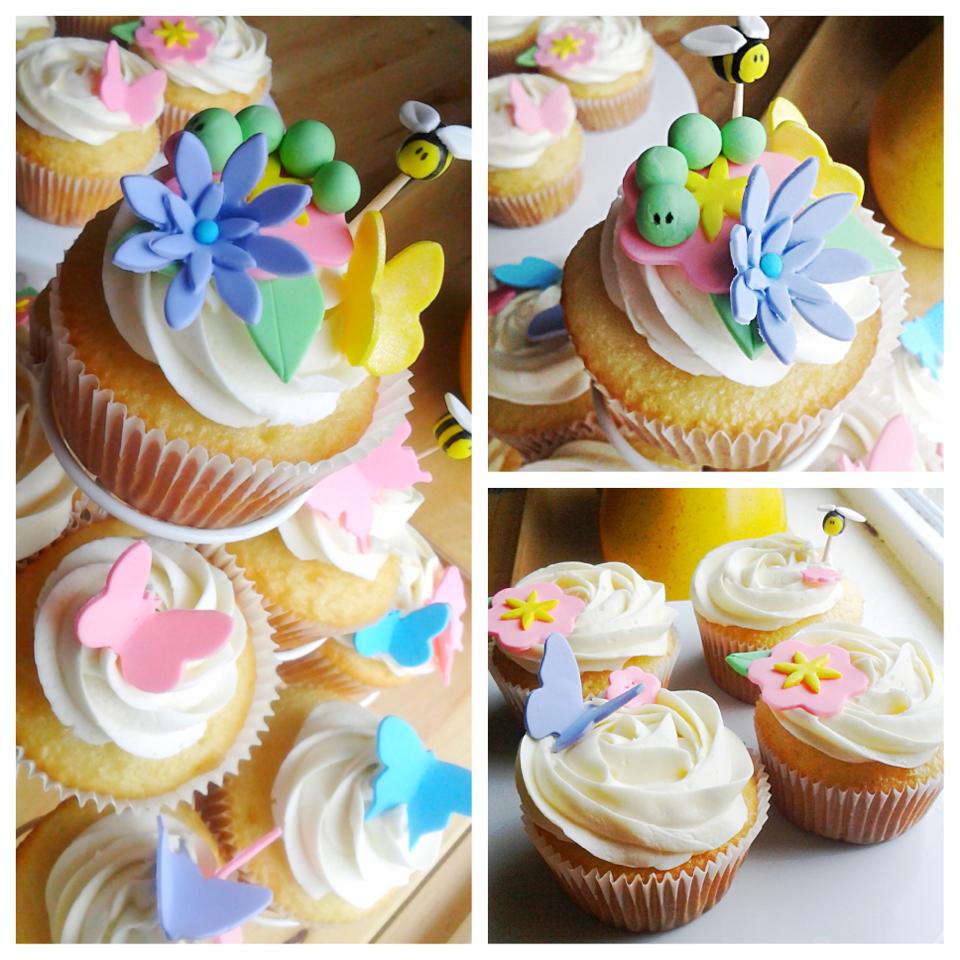 Spring Theme Cupcakes