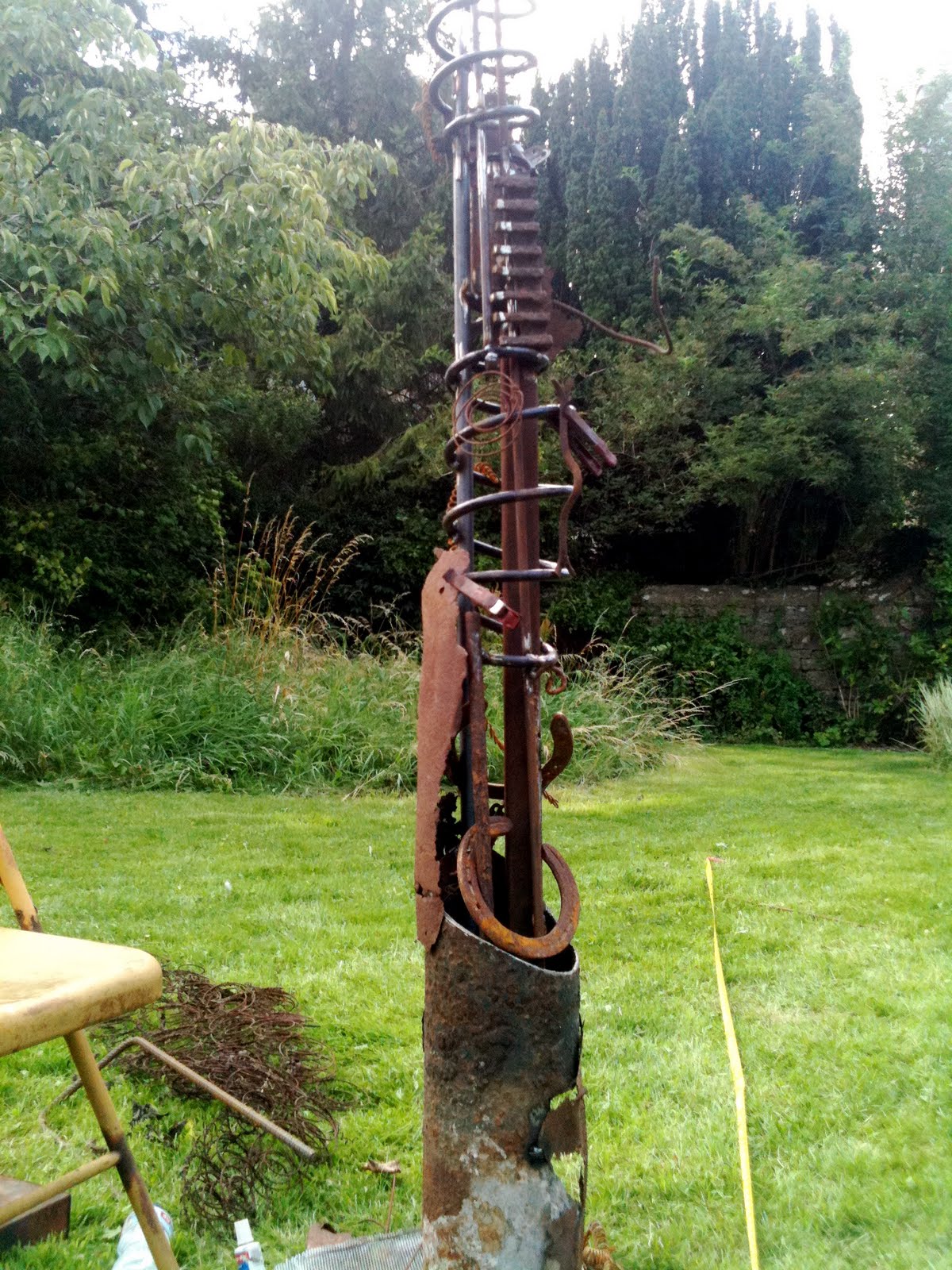 SCRAPTORS SCULPTURE GROUP: August 2011