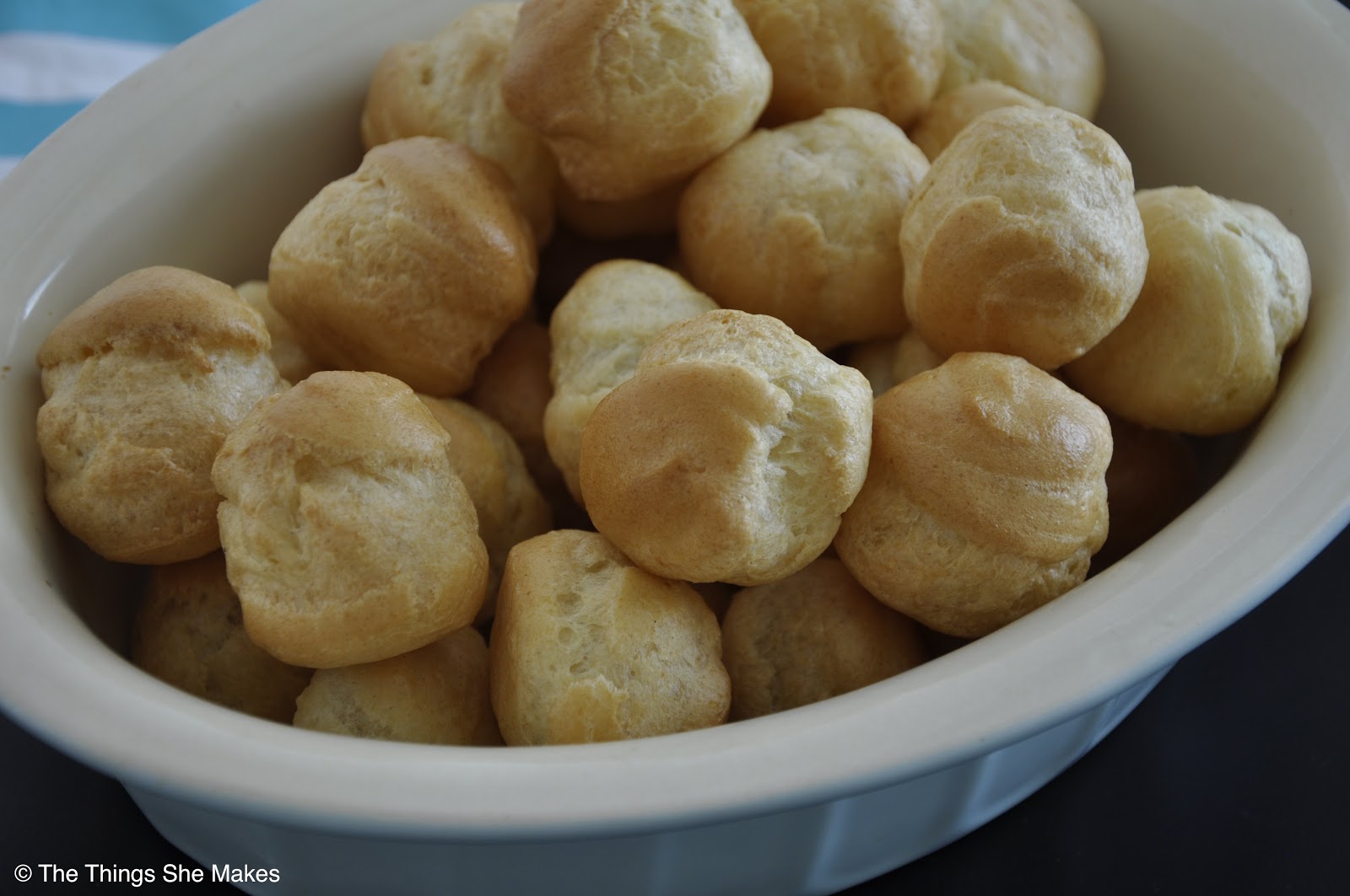 Choux Pastry: Sorted - Chocolate Profiteroles | The Things She Makes