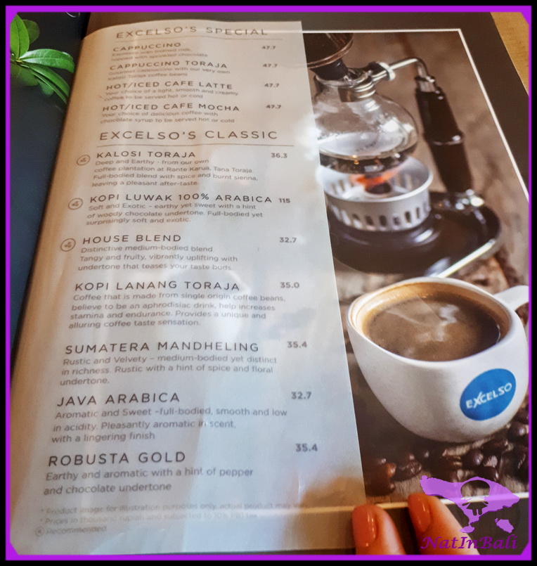 NatInBali: Excelso Coffee