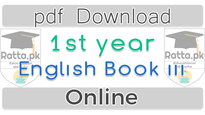 1st Year English Book III (3) pdf download - 11th class english - Ratta.pk