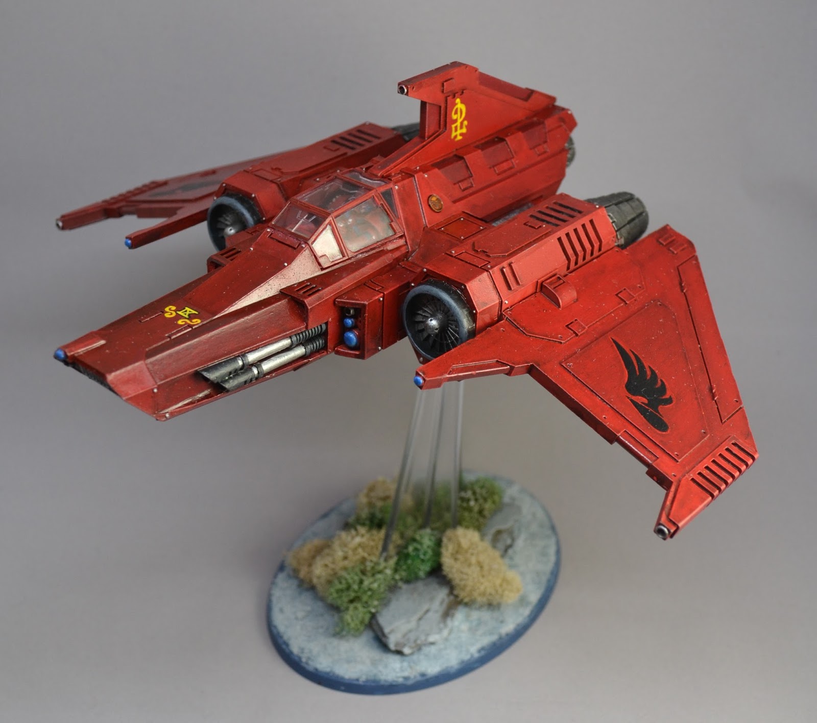 Sepulchre of Heroes: Blood Angels Xiphon Interceptor Complete!