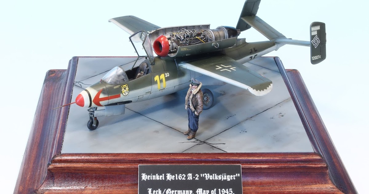 Istvan Michalko's scale models: Heinkel He-162 Salamander - 1/48 scale