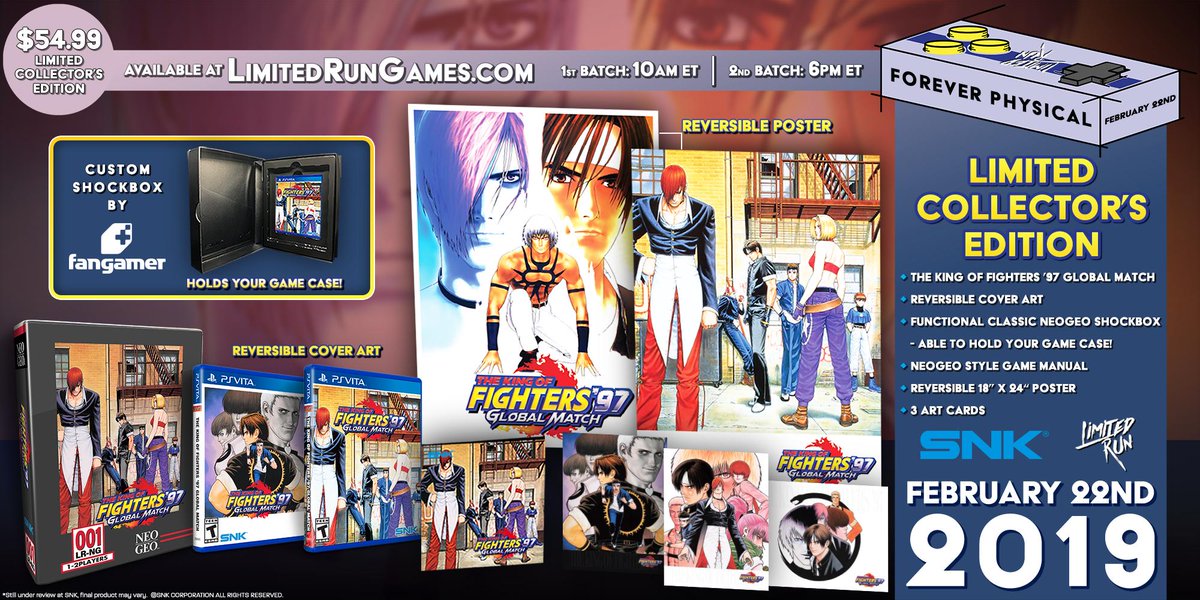 The King of Fighters '97: Global Match to PlayStation 4 | KOFFUNERAL