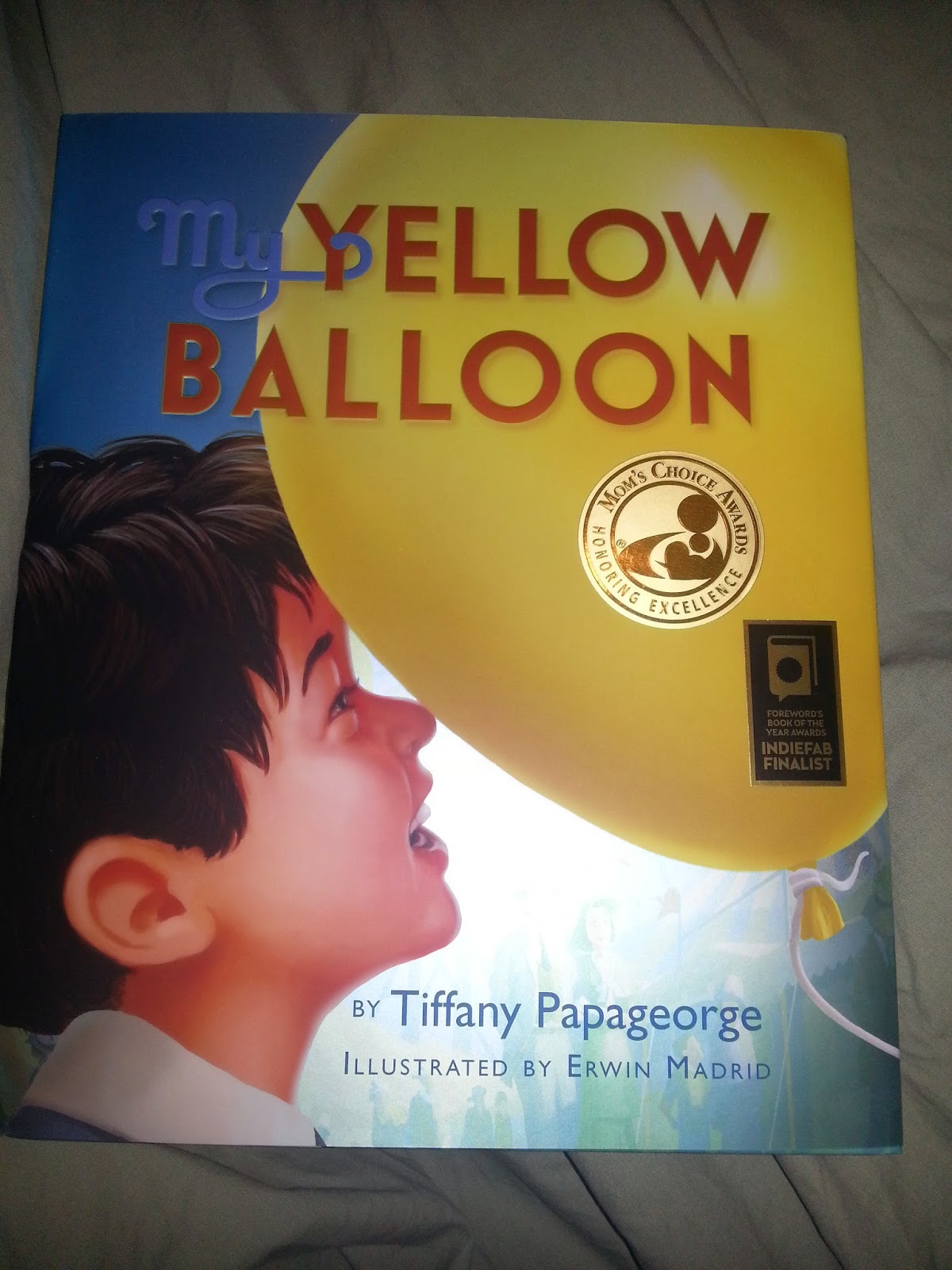 My Yellow Balloon #BookReview and #Giveaway - Mommy's Block Party