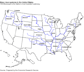 Major U S Rivers And Mountains Mapping