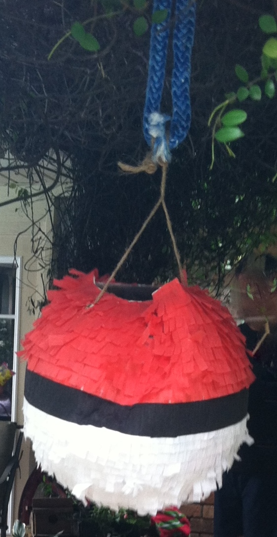 Ms. Nancy's Nook : DIY Round "Pokemon" Pinata