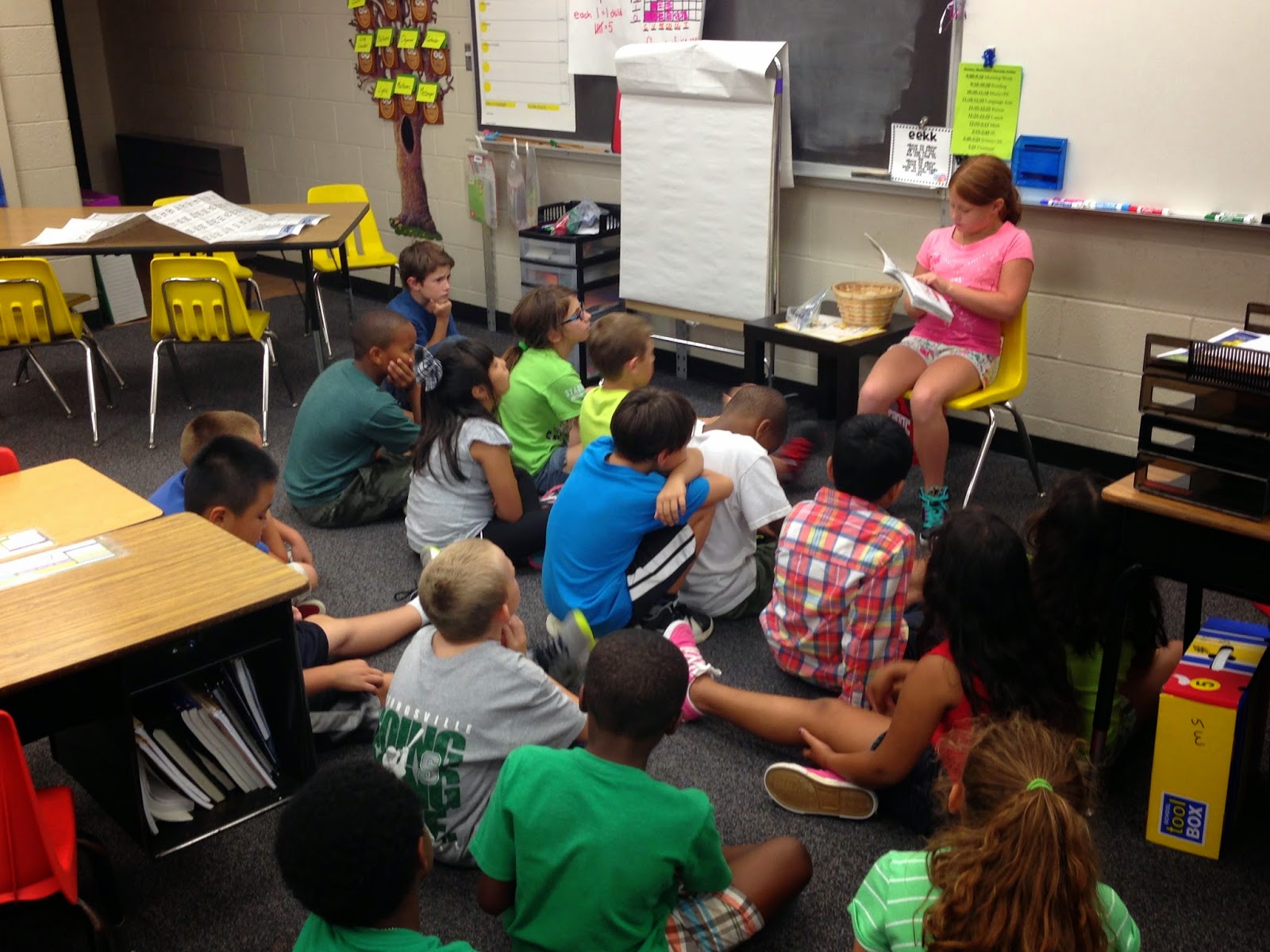 Miss Hinkle's 3rd Grade Class: Working Together!