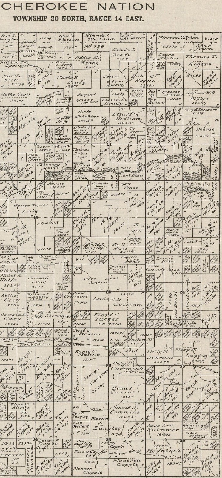 Places to Search for Ancestors: *****(Rogers County, OK)***** Cherokee ...