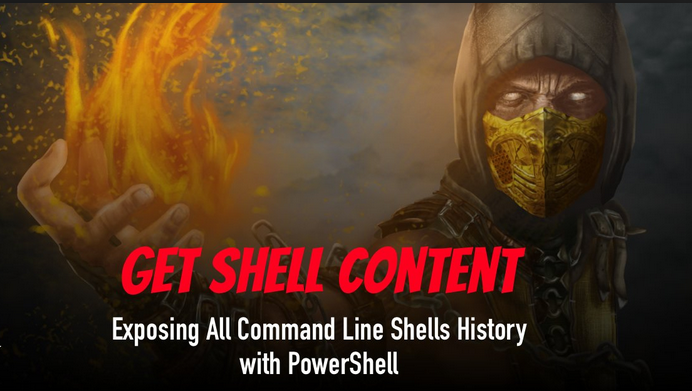 Recupera todo el historial de comandos con Get-ShellContent