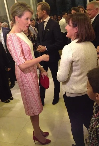 Queen Mathilde and Queen Rania visited JRF showroom