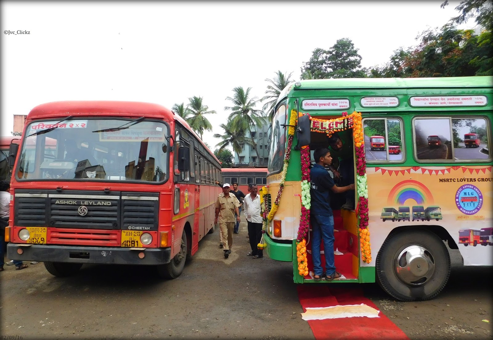 MSRTC Bus Exhibition by MSRTC Lovers Group.