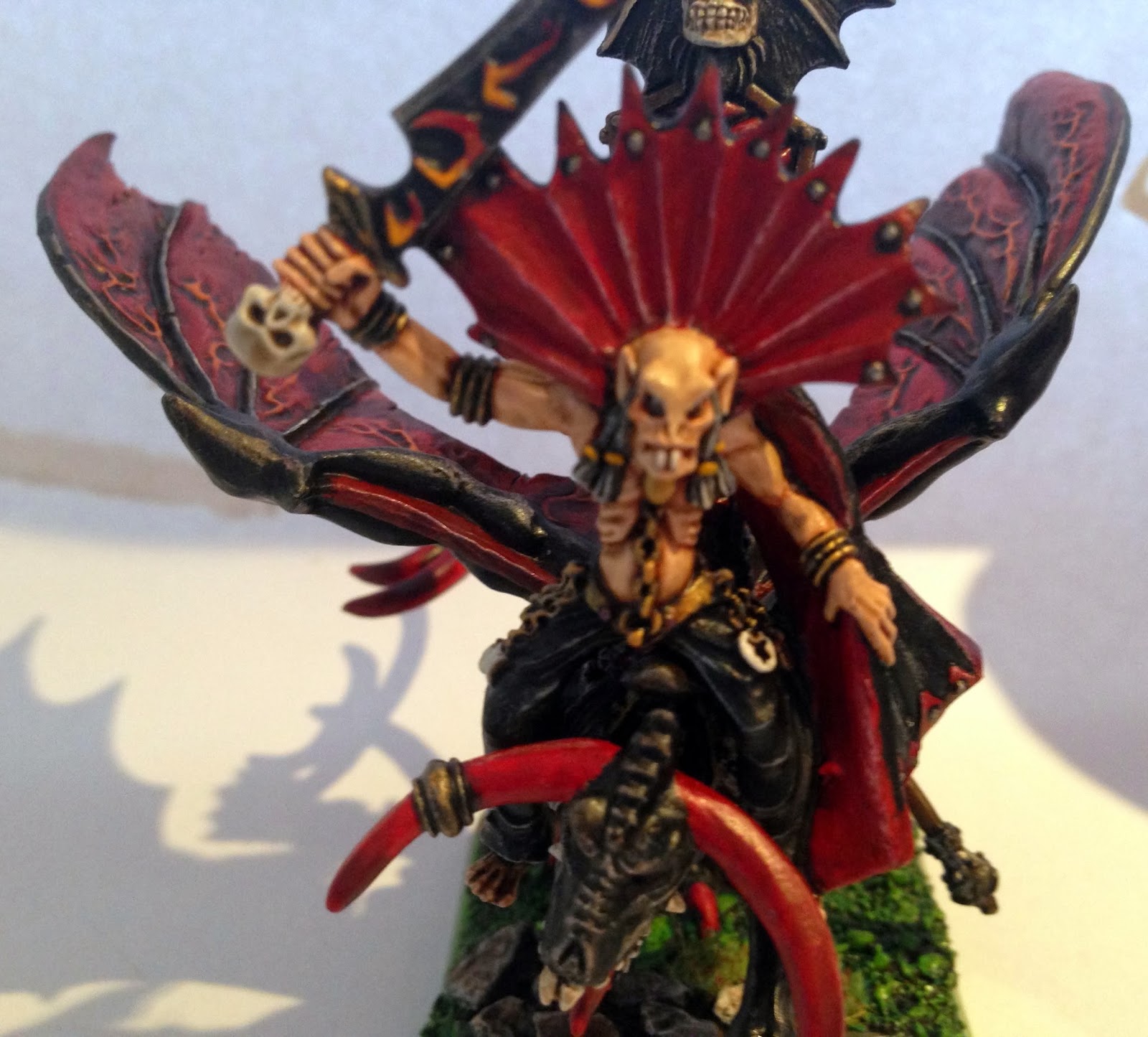 ScratchBox's Warhammer Project: Melkhior on Winged Nightmare
