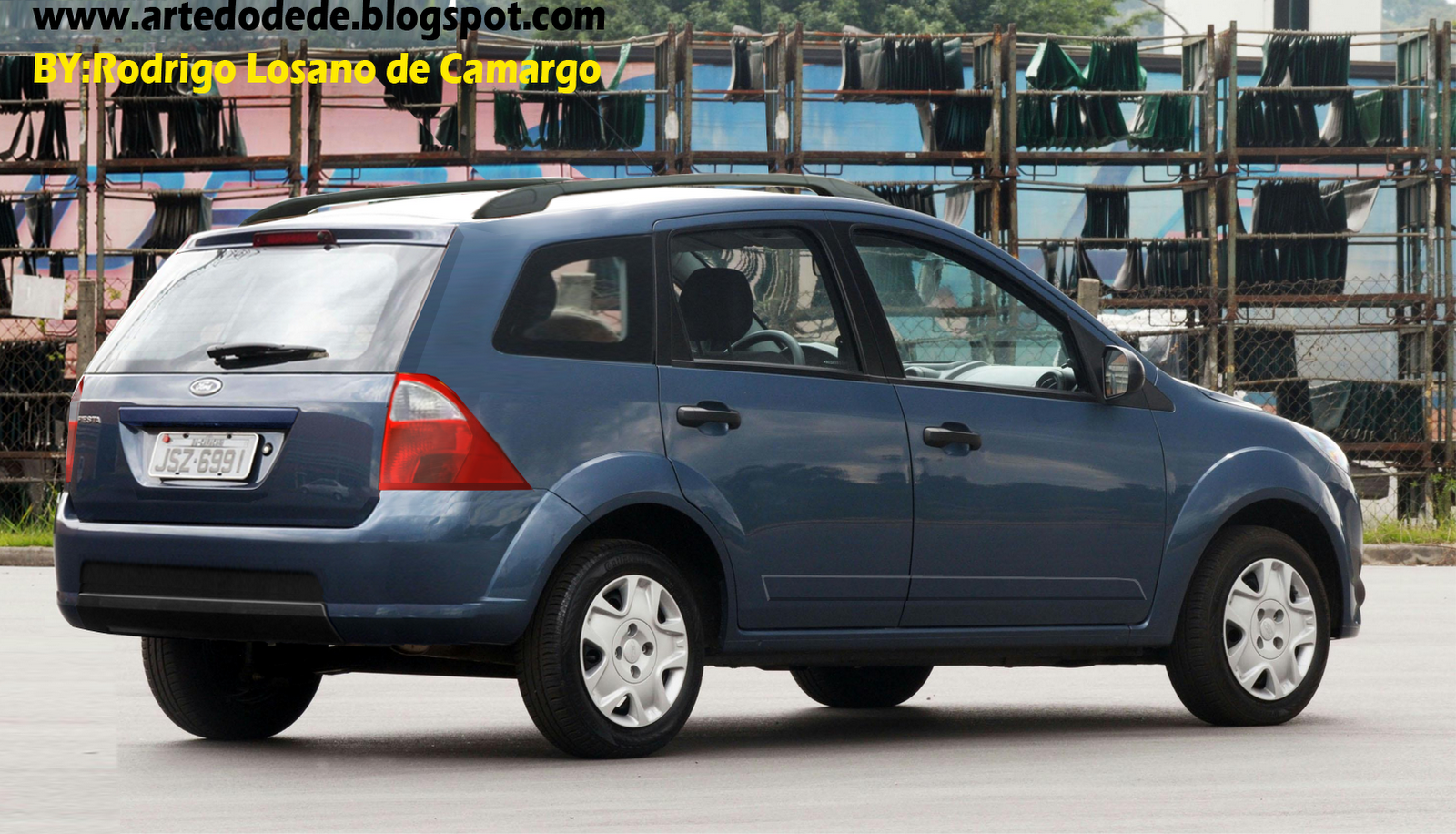 arte do dede: Ford Fiesta Rocam Sw