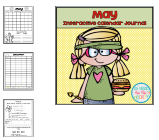 1st Grade Hip Hip Hooray!: May Calendar...Daily weather, calendar, and ...
