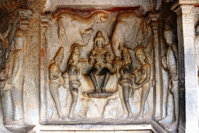A Wandering Heritager: Varaha Cave - II, Varaha Panel, Gajalakshmi ...