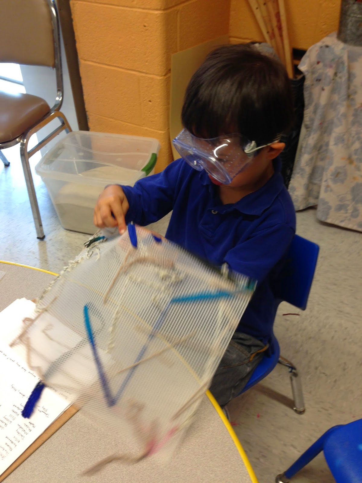 Pondering Preschool: What can we do with yarn?