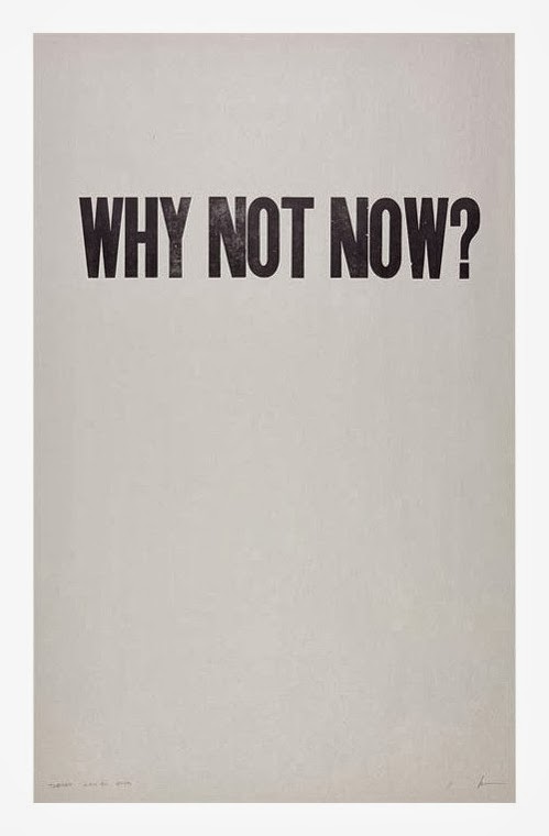 Why not now? ~ God is Heart